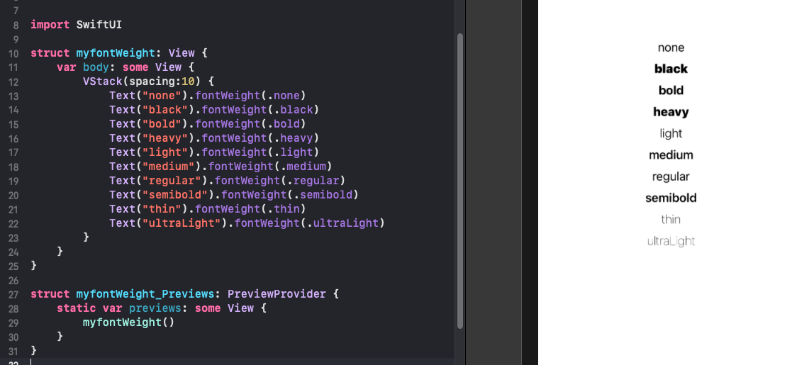 Displaying Text In SwiftUI Software Development Notes