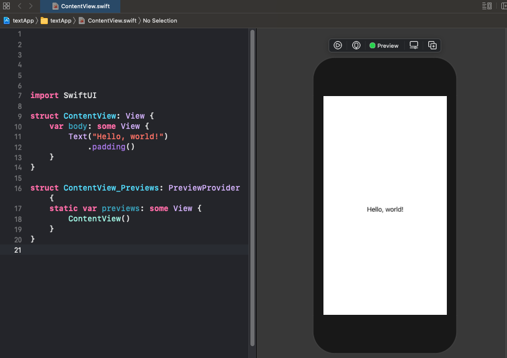 Displaying Text In SwiftUI Software Development Notes