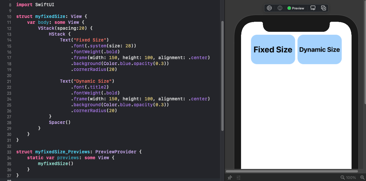Displaying Text In SwiftUI Software Development Notes