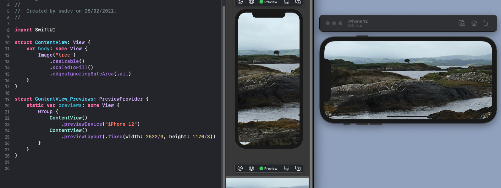 Displaying Images In SwiftUI Software Development Notes